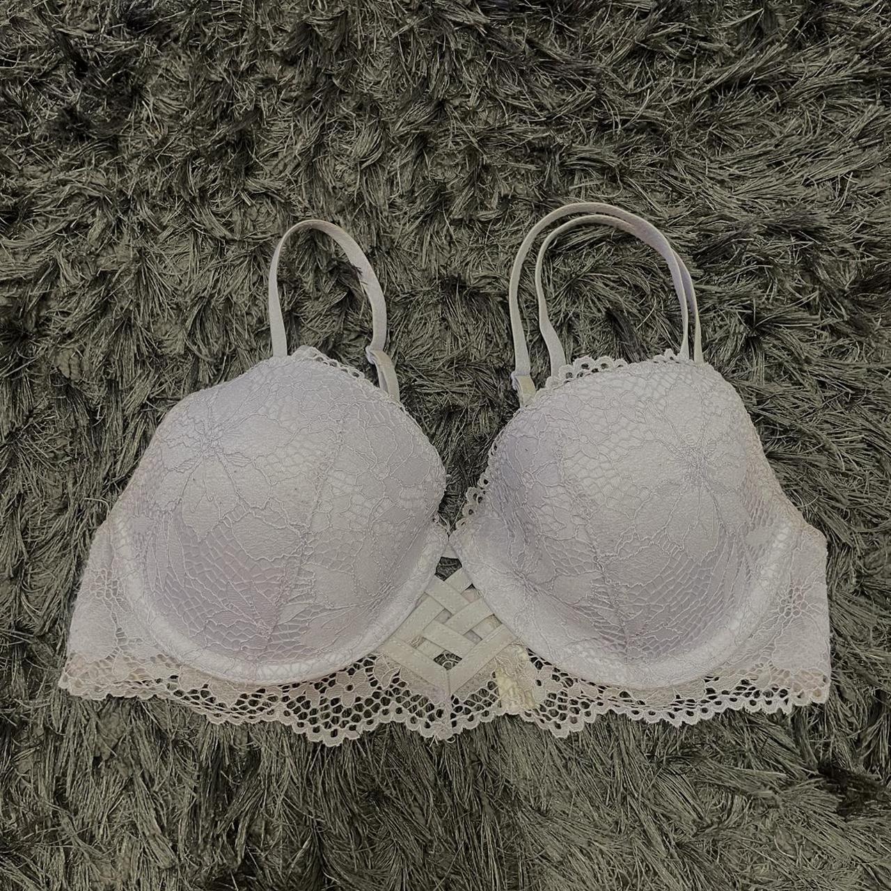 bras & things purple push up... - Depop