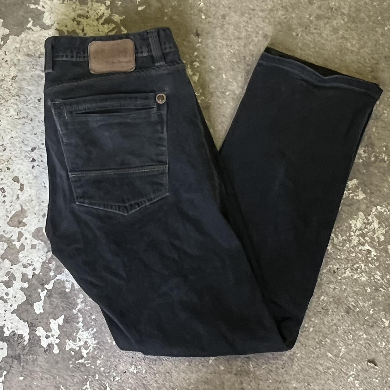 Underground London Jeans Black - Orange Accents Cool... - Depop