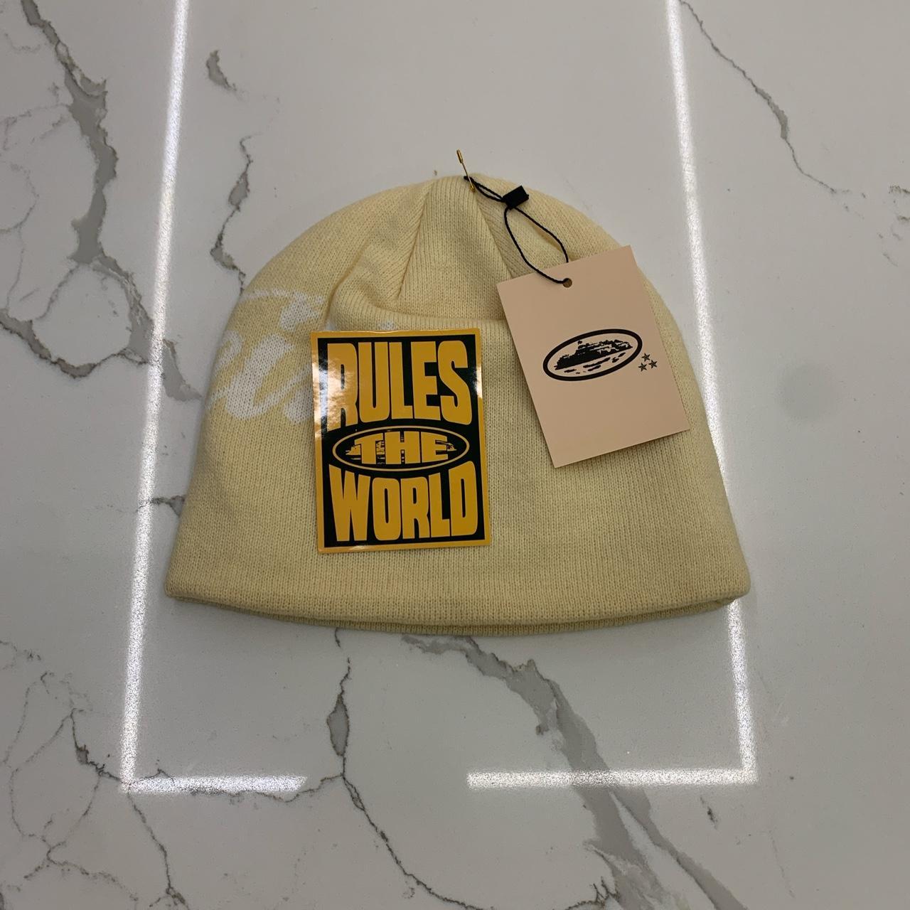 Cream Corteiz Beanie Come With A Rules The World Depop