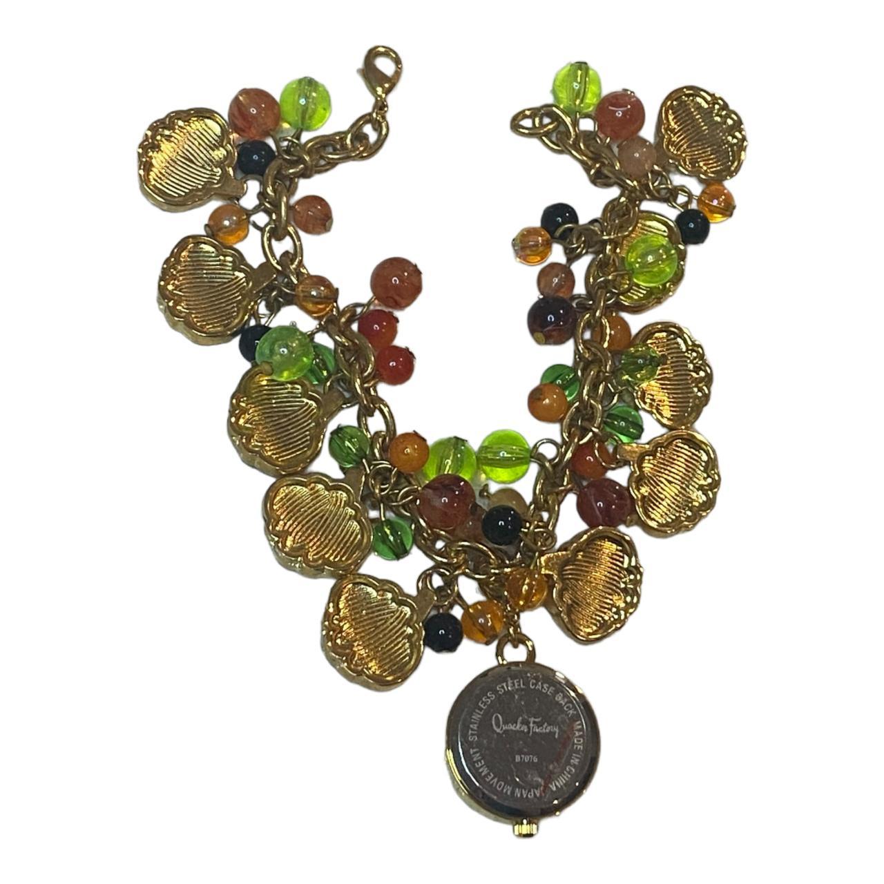 Fall Charm Bracelet Watch by Quacker Factory with... - Depop