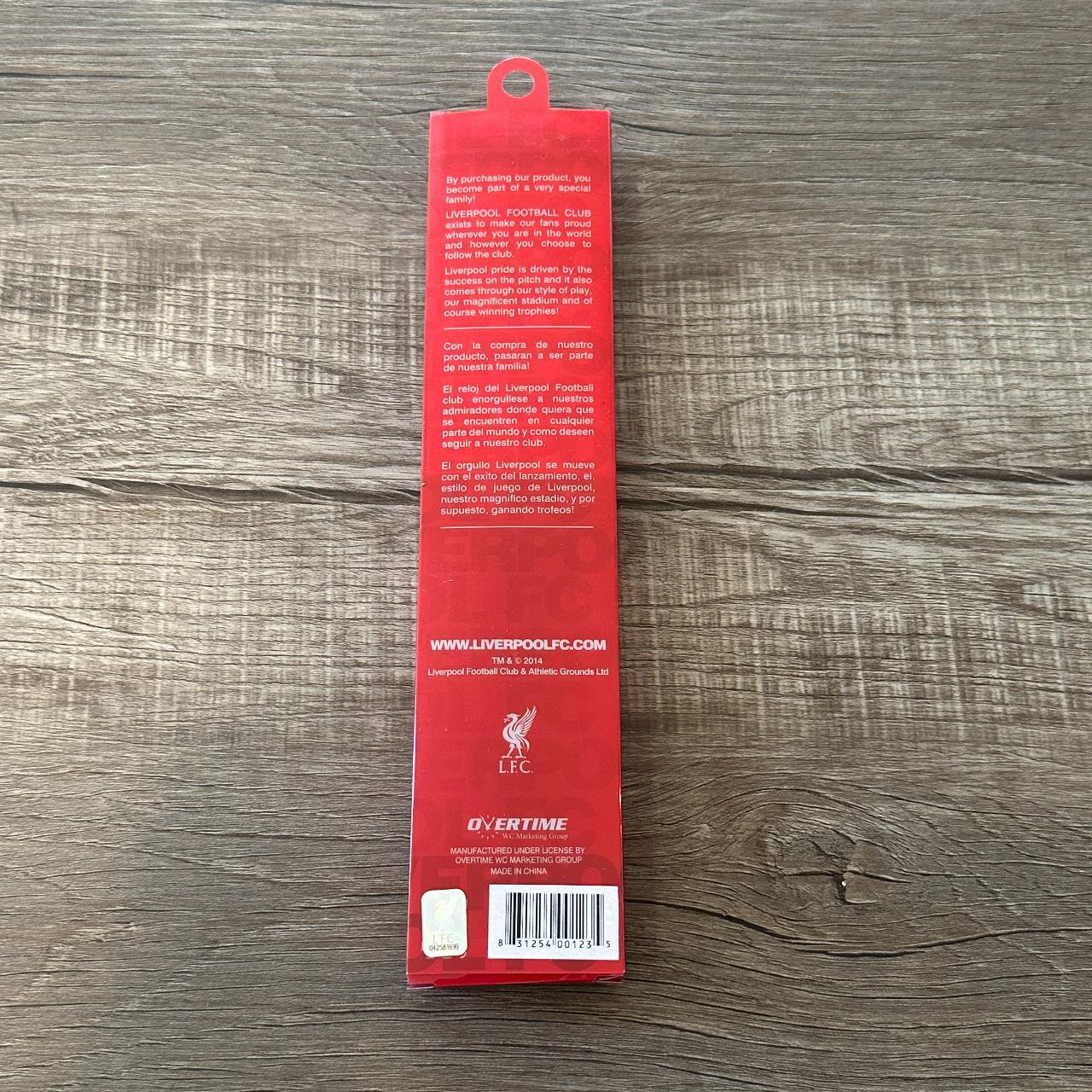 Liverpool FC Black Licensed Team Watch with White... - Depop