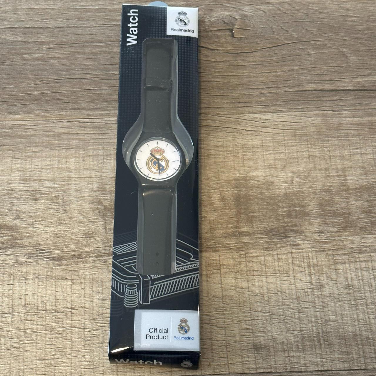 Real Madrid FC Black Licensed Team Watch with... - Depop