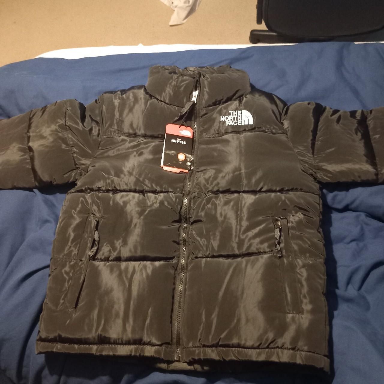 The North Face puffer jacket Never been worn great... - Depop