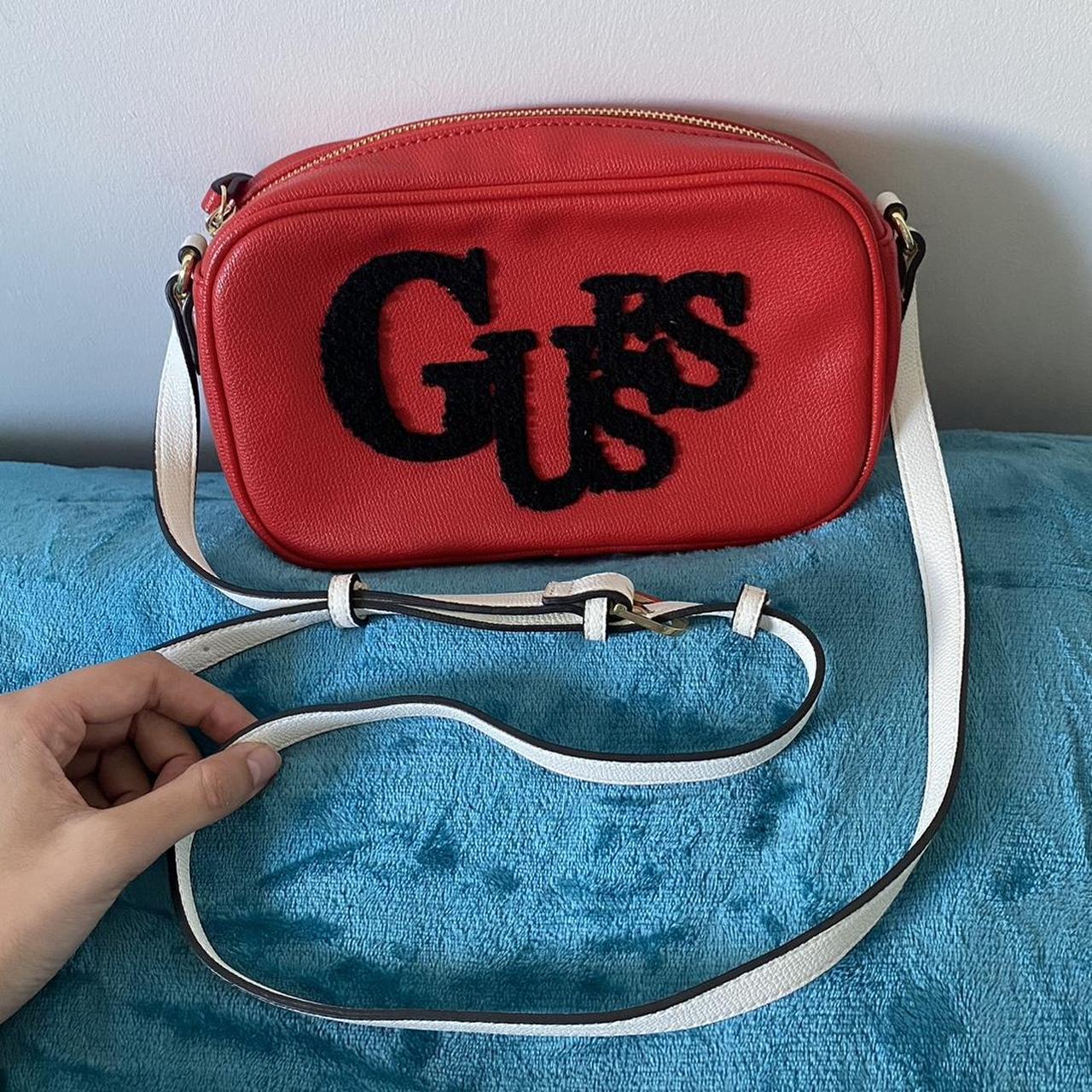 Guess shoulder bag Red Guess crossbody bag... - Depop