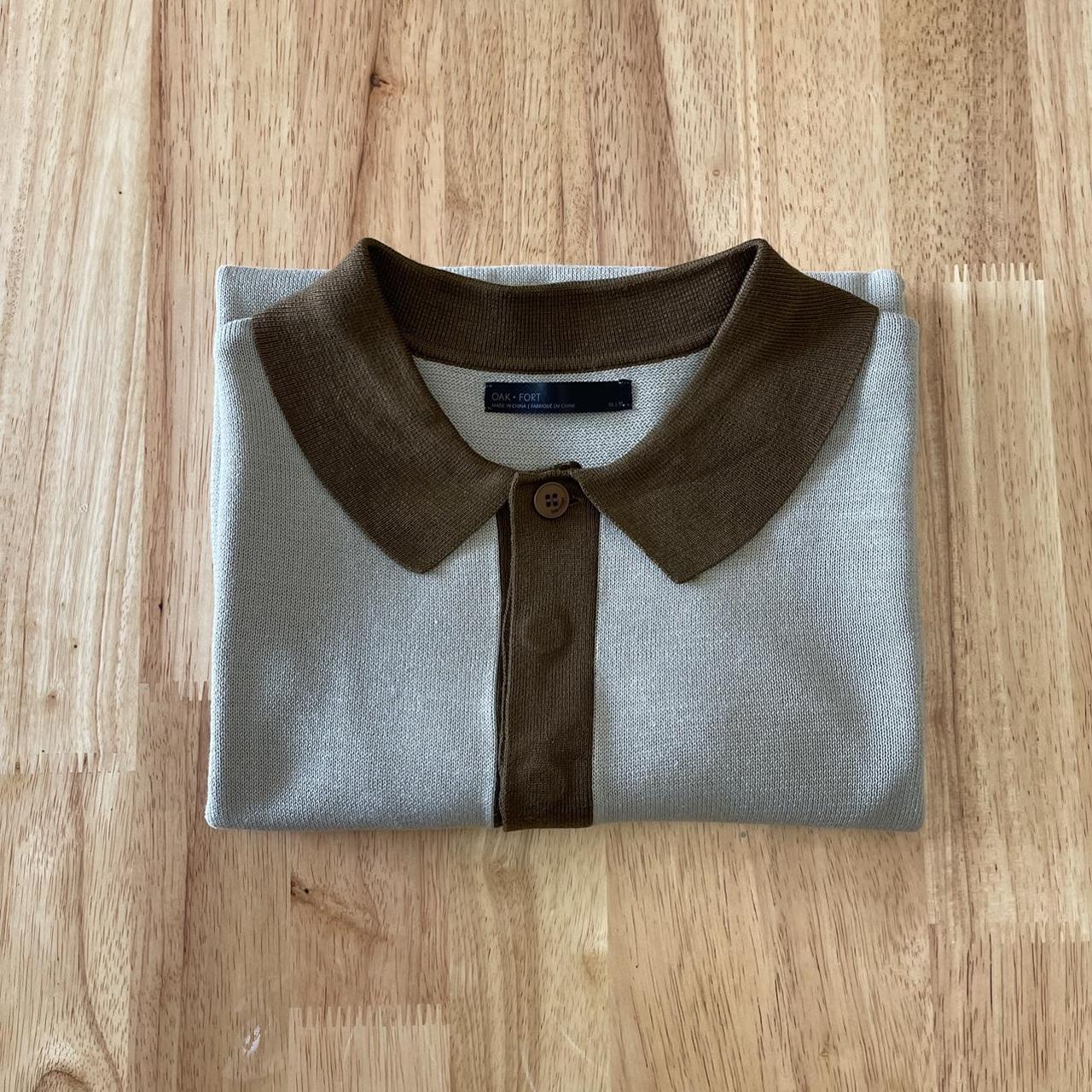 XSmall mens Oak + Fort shirt. Only worn twice.... - Depop