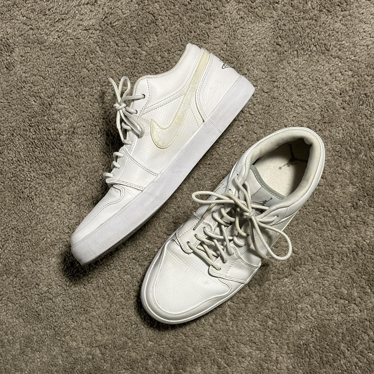 Air Jordan 1 Original V2 Triple White. 2013 -... - Depop