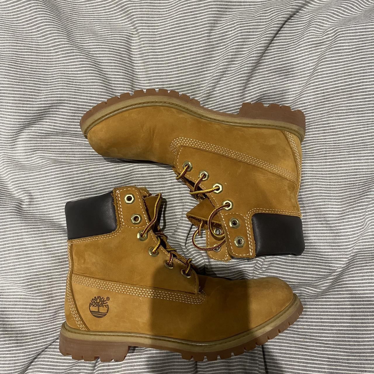6” Double sole OG timberland boots Size 7 woman’s,... | Depop