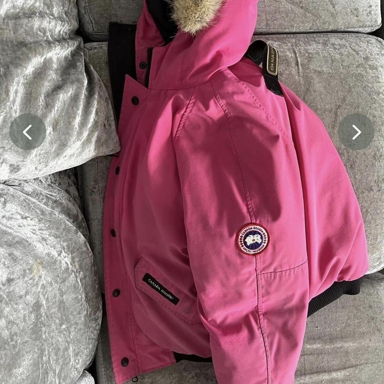 Pink genuine kids canada goose (fits as womens) paid... - Depop