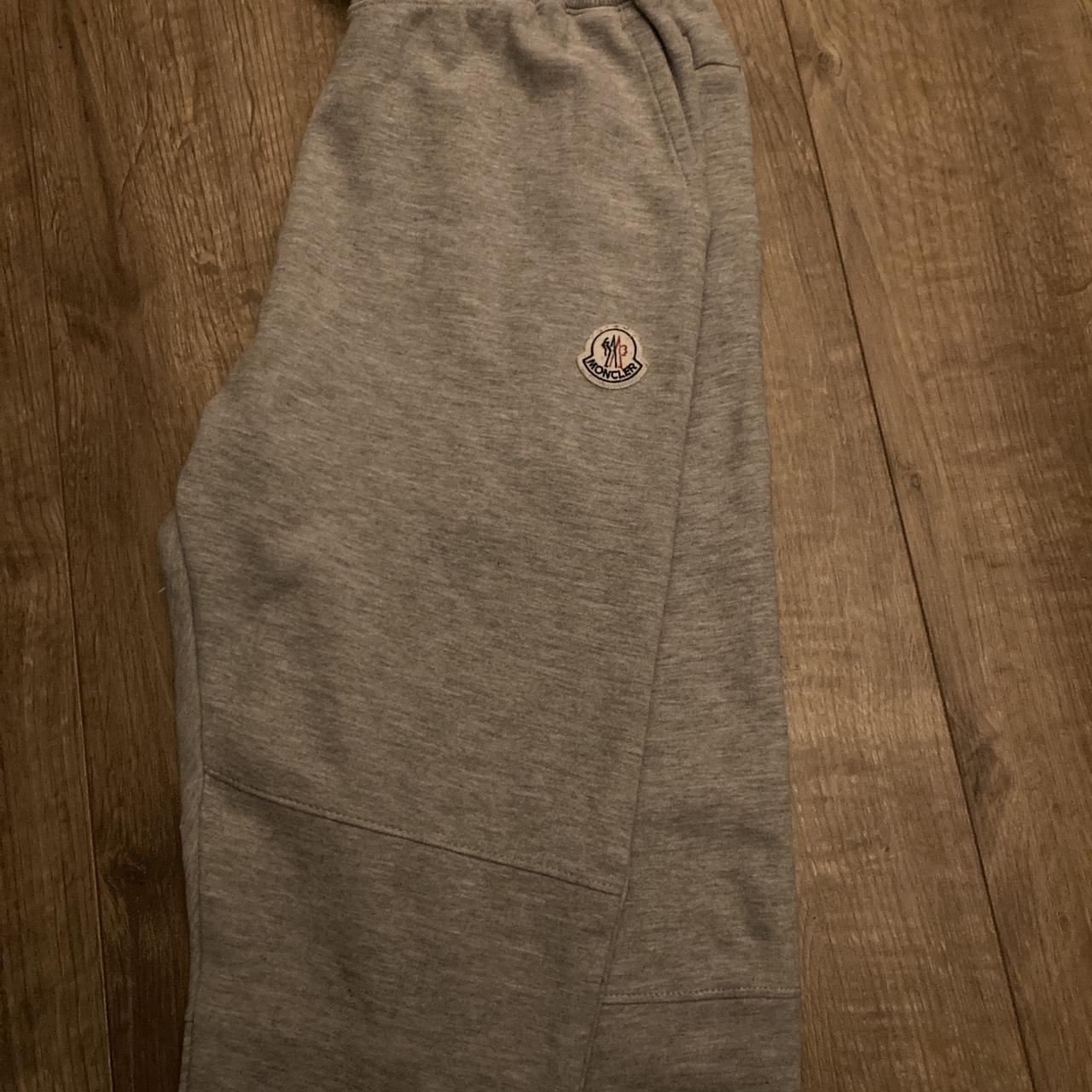 Moncler Men's Grey Joggers-tracksuits | Depop