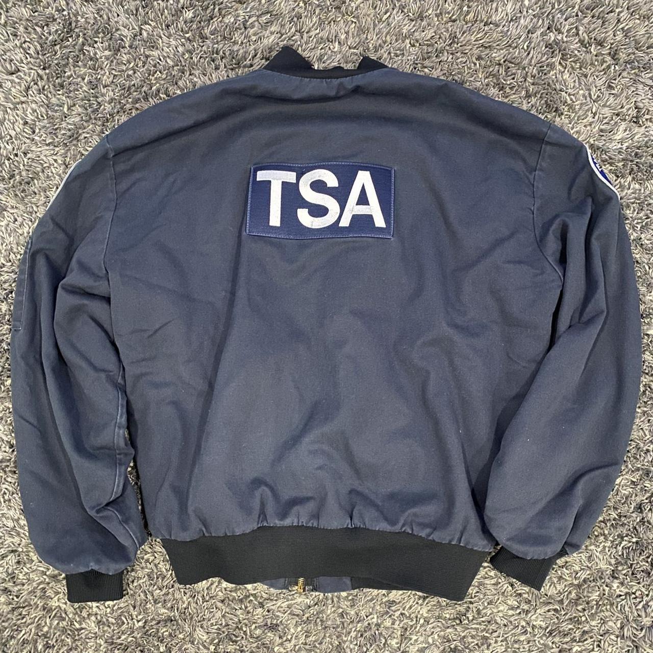 2000s tsa bomber jacket #depop #vintage #shirt... - Depop
