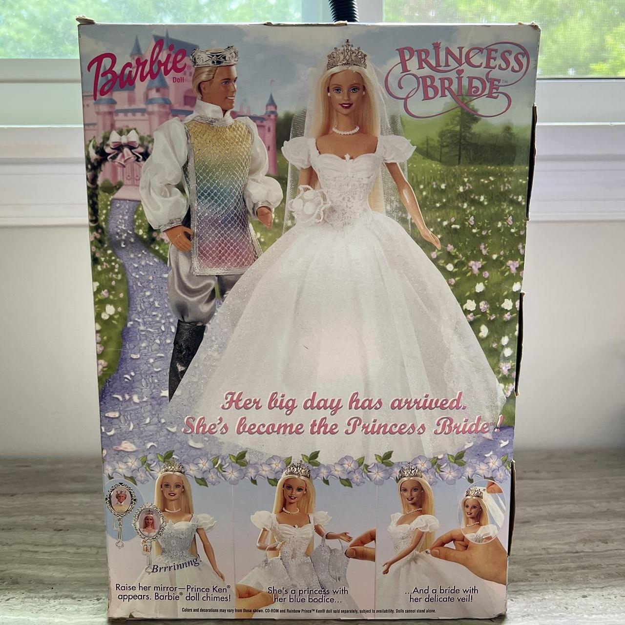 ⭐️ Barbie Princess Bride Doll ⭐️ The box is in fair... - Depop