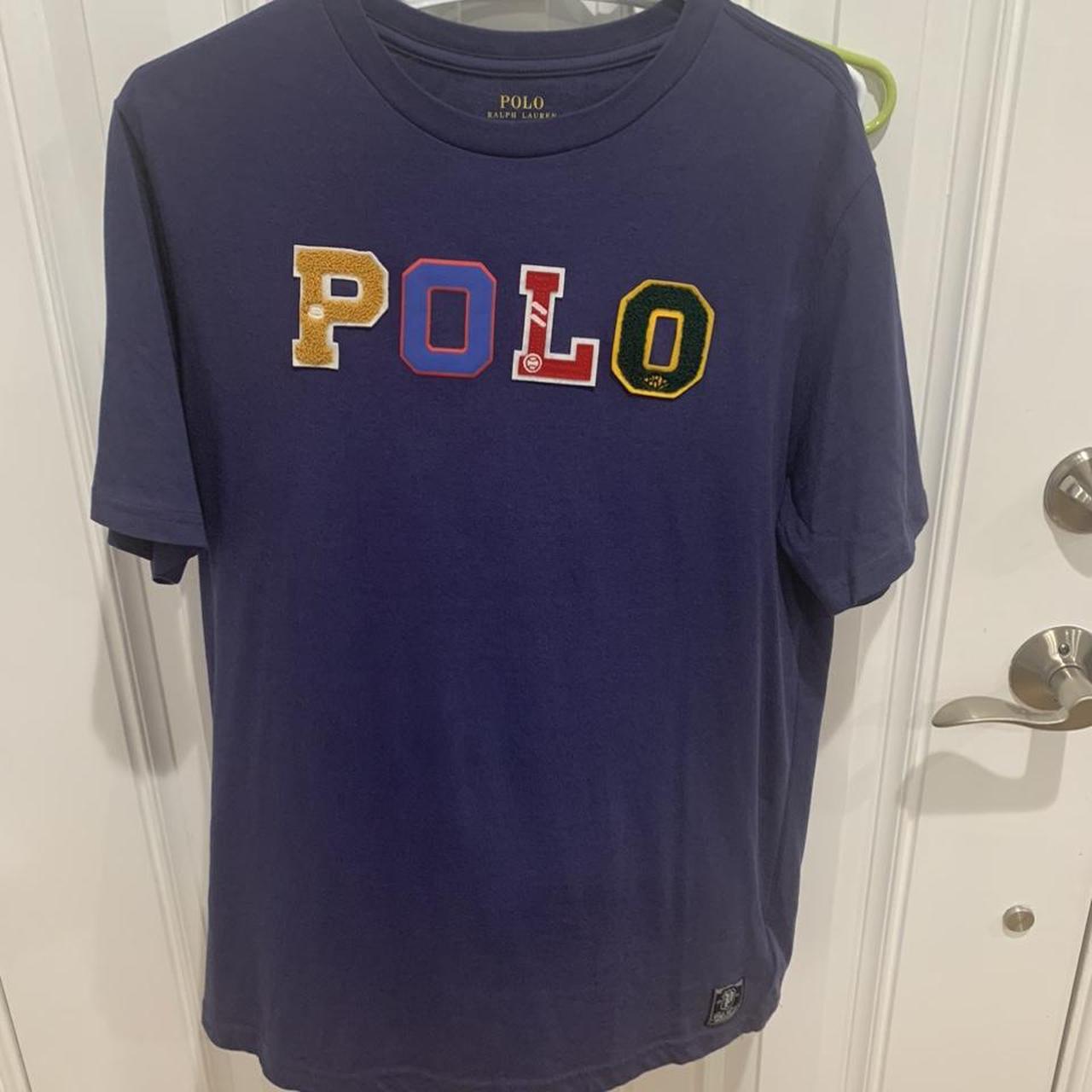 Polo Ralph Lauren Collegiate Font T... | Depop