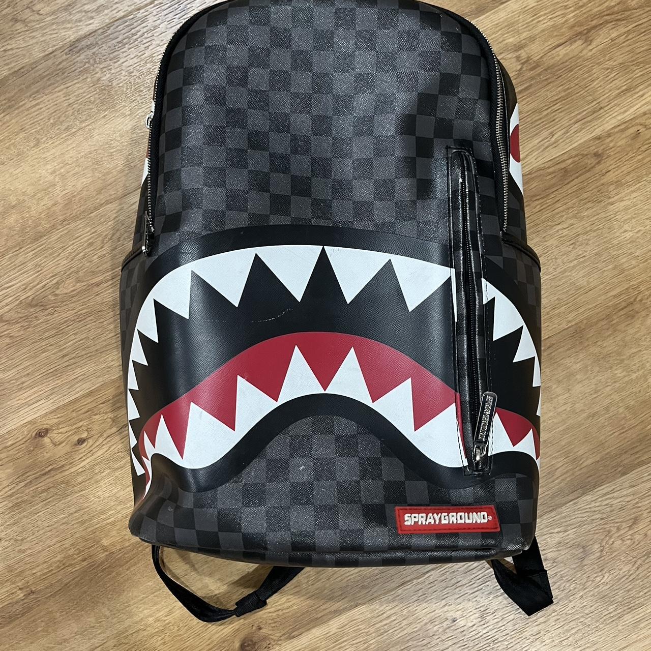 Sprayground backpack Flaws shown in picture - Depop