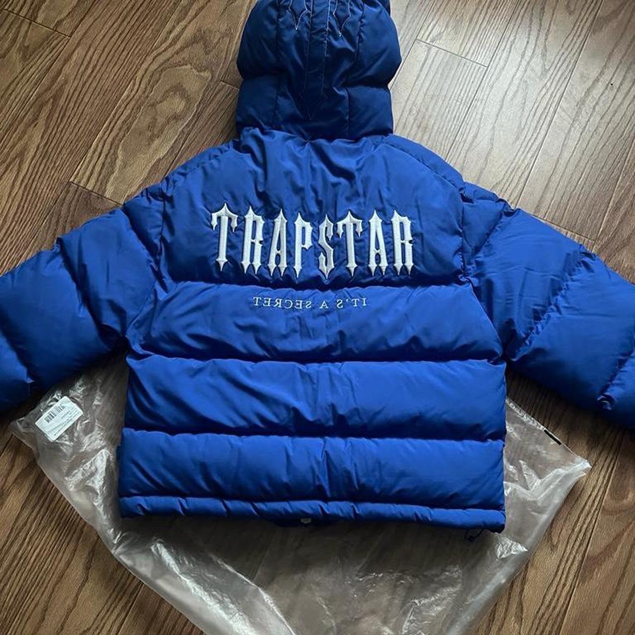 TRAPSTAR DECODED HOODED PUFFER JACKET 2.0 - DAZZLING... - Depop