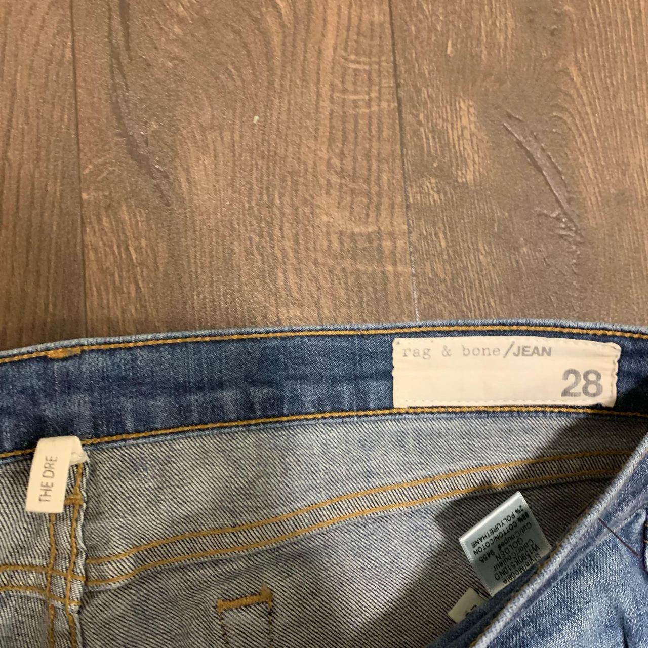 Tag and Bone relaxed, boyfriend fit, Dre, golden... - Depop