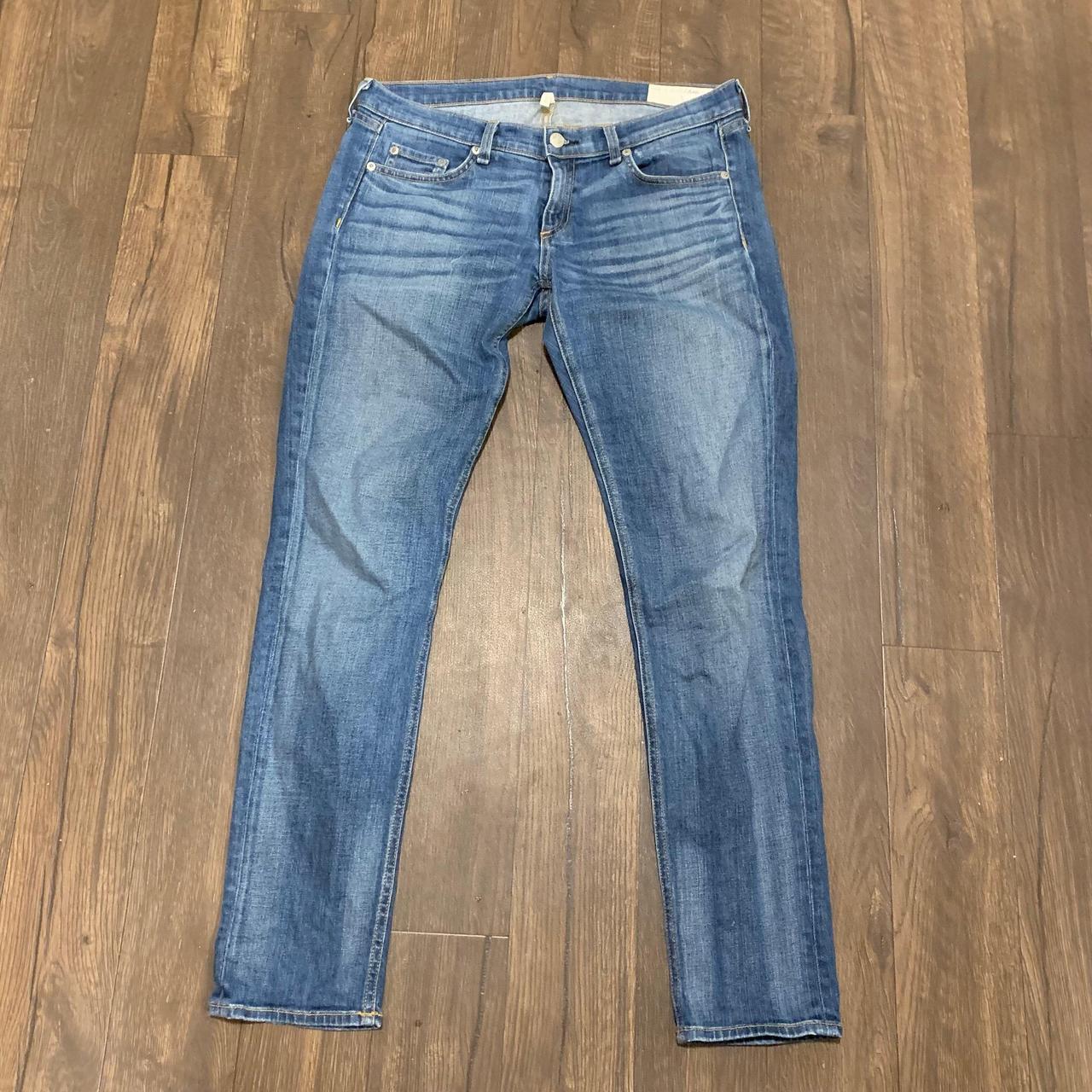 Tag and Bone relaxed, boyfriend fit, Dre, golden... - Depop