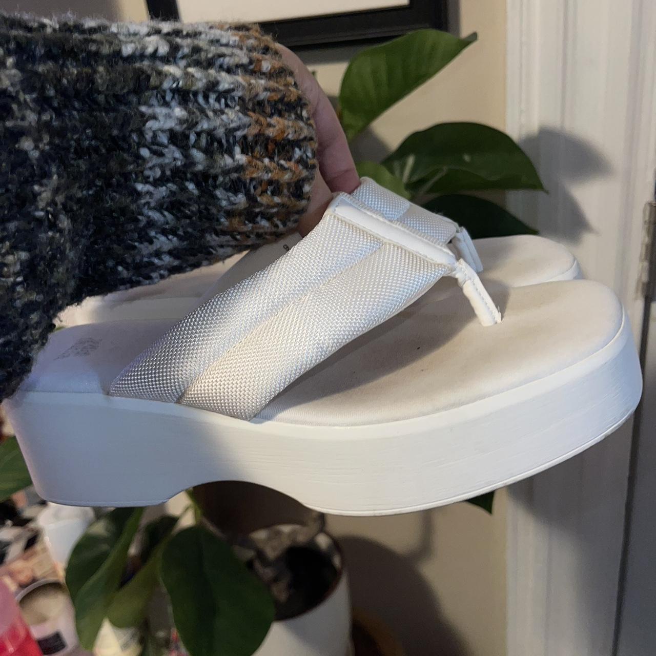 White platform sandals *LAST CHANCE* #sandals... - Depop