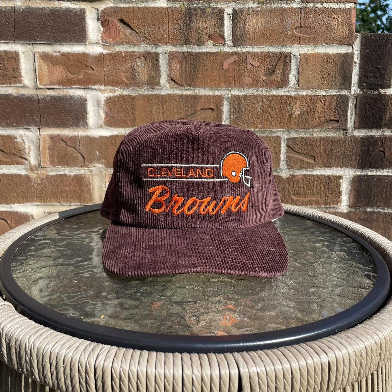 Cleveland Browns Corduroy SnapBack hat cap - Depop