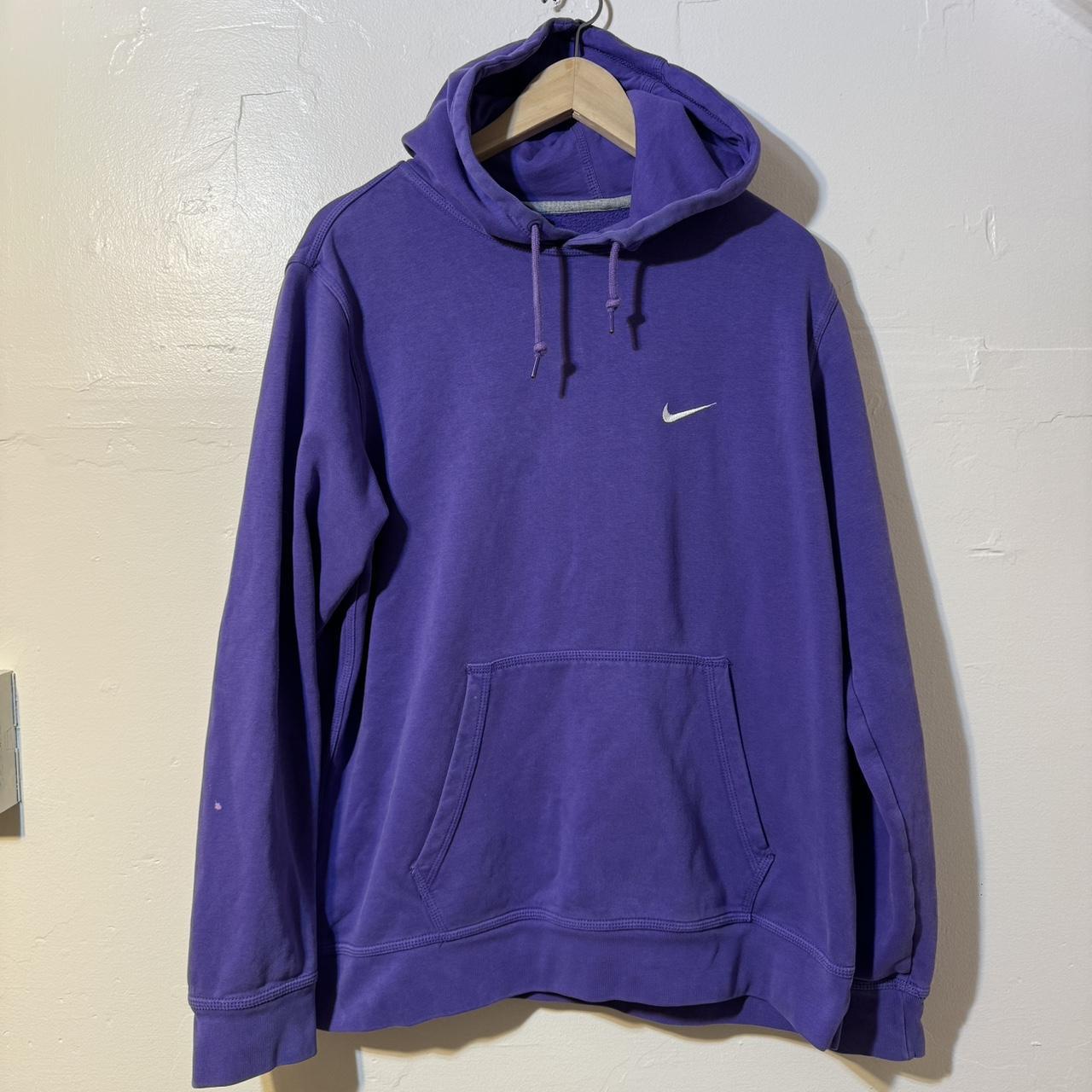 Vintage 90s y2k essential Nike hoodie Nike zip up... - Depop