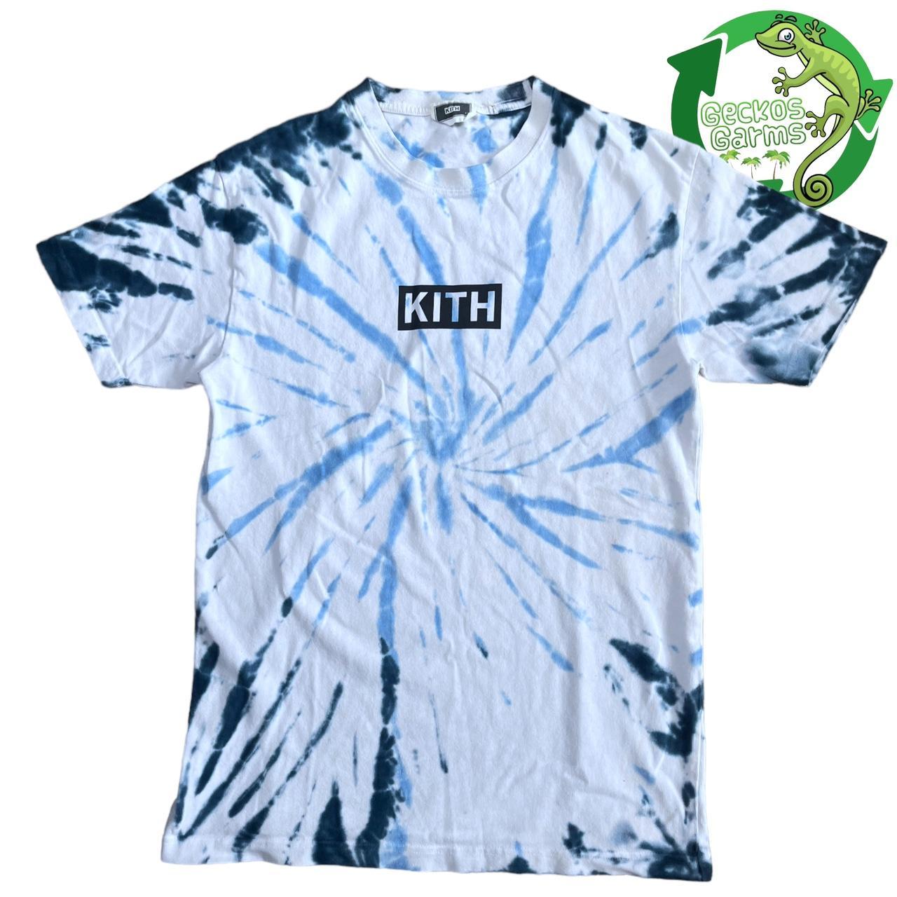 🌎 Kith box logo summer tie dye tee-shirt 👕... - Depop