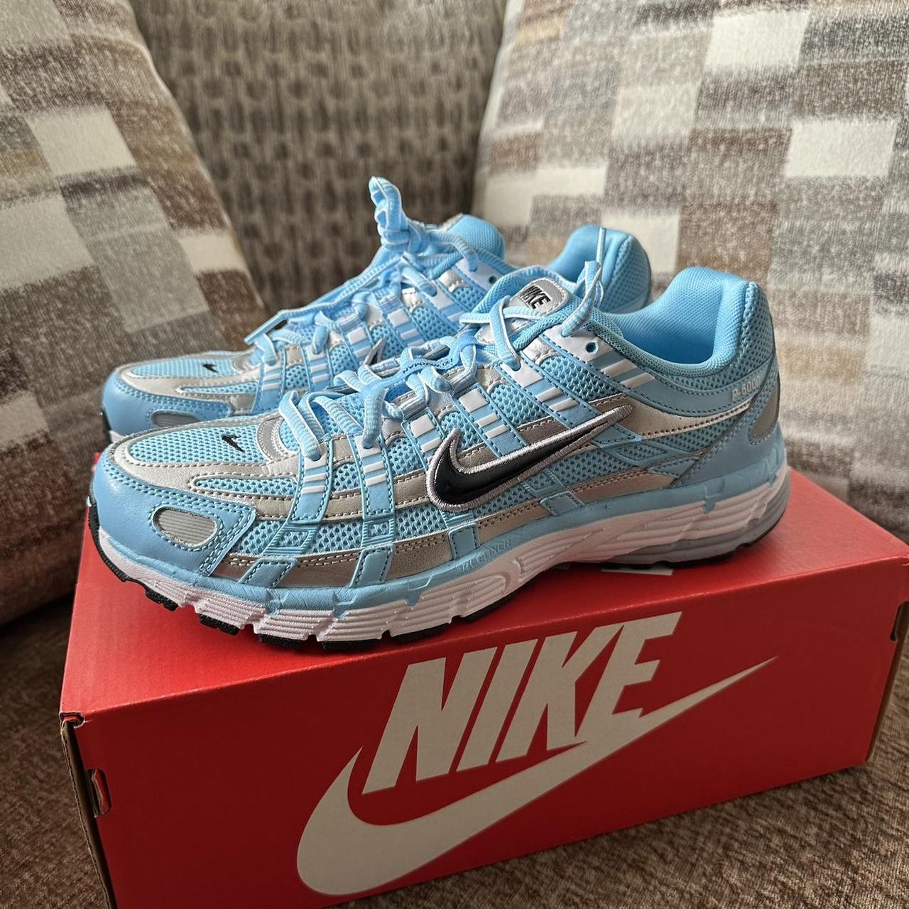 NIKE P-6000 'AQUARIUS BLUE' CONDITION: LIKE NEW... - Depop