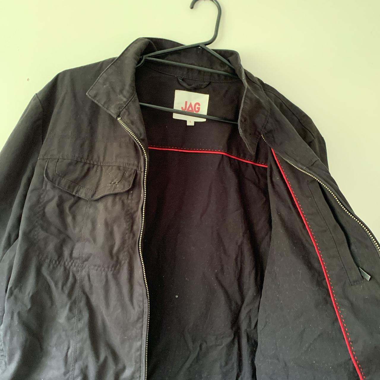 Designer jag black jacket Size: L Condition: new - Depop