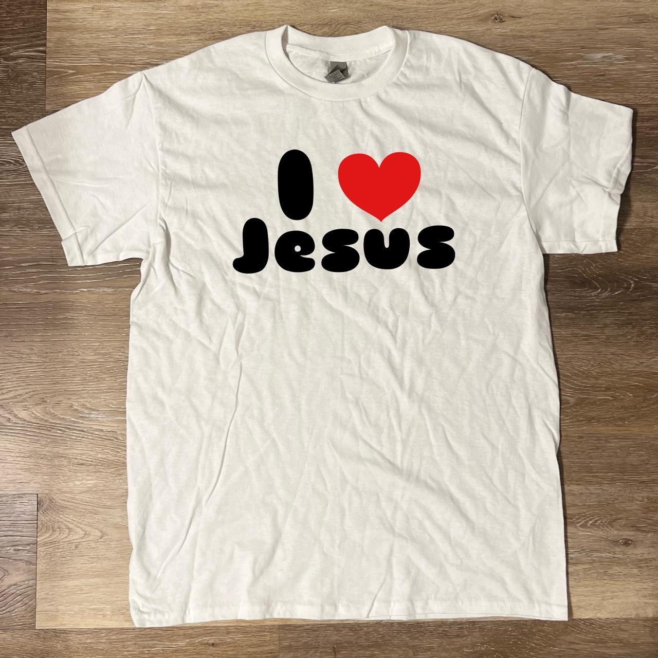 I Love Jesus Shirt Gildan T Shirt 100 Depop