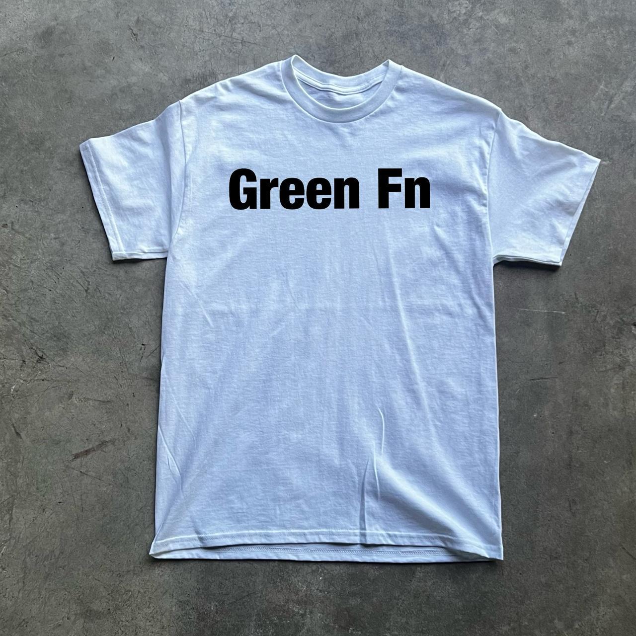 Green Fn Shirt ‼️Best Clothes On Depop‼️ Gildan... - Depop
