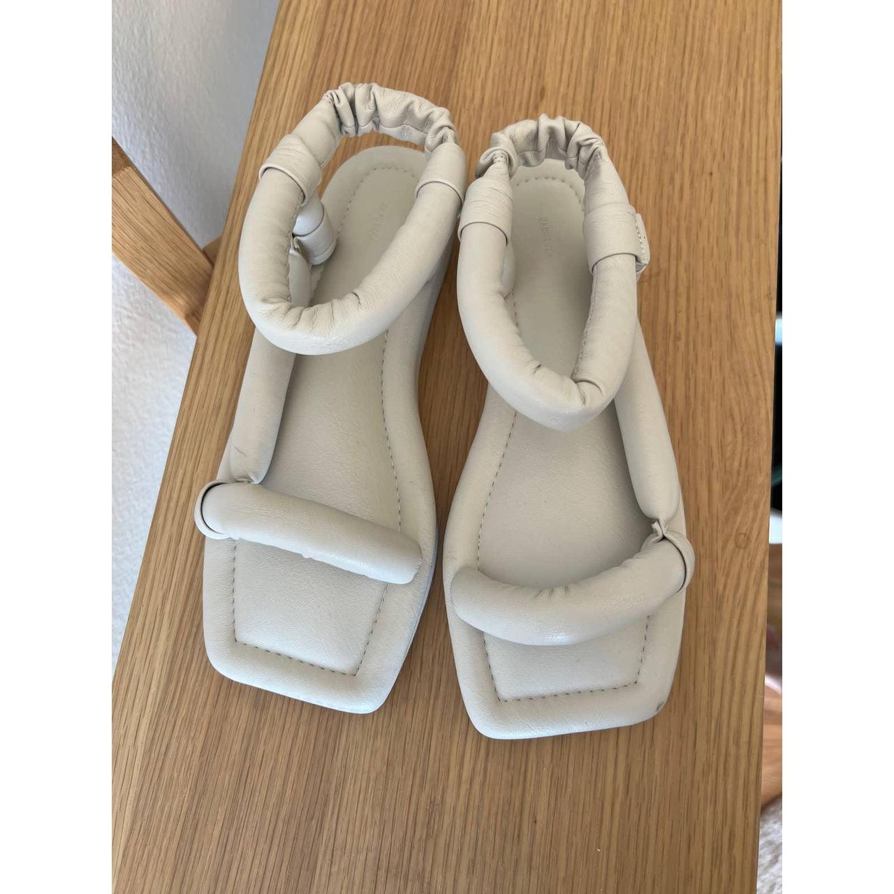 Nanushka's vegan leather 'Yola' sandals are designed... - Depop