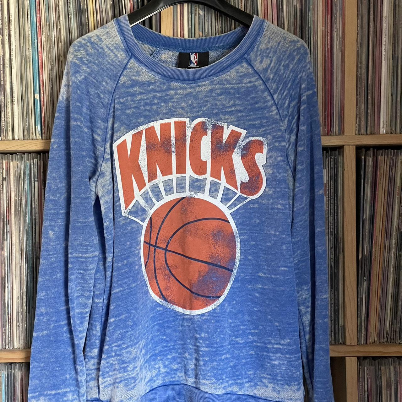Siiiick New York Knicks official NBA crew neck... - Depop