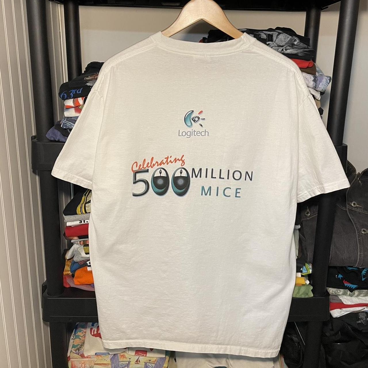 2000s Vintage Logitech “500 Million Mice Sold”... - Depop