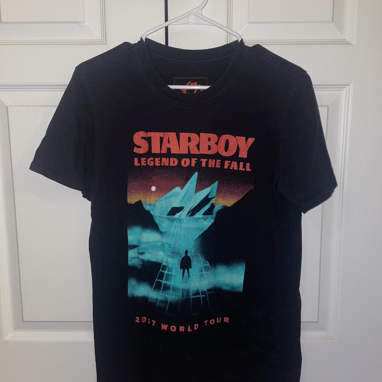 Weeknd Starboy Merch 2017 World Tour - Size M Great... - Depop