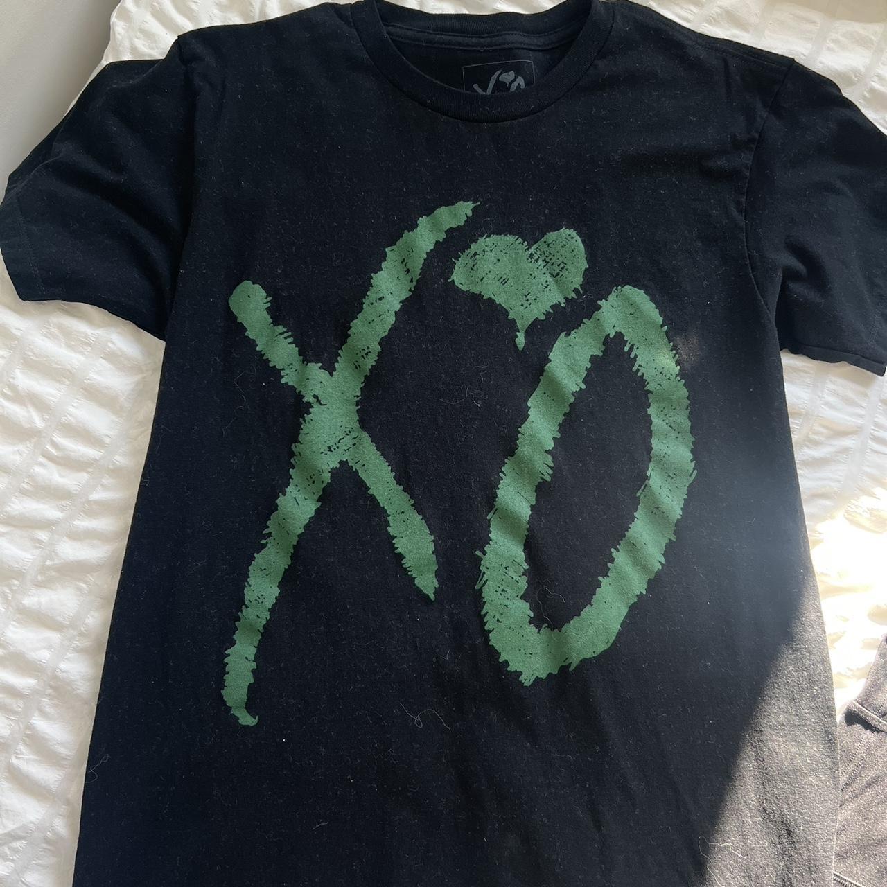 the weeknd XO exclusive tee never worn super rare... - Depop