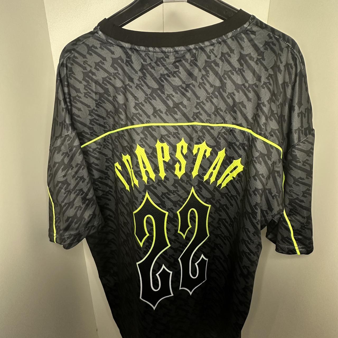 Trapstar T Monogram Football Jersey Size LARGE Worn... - Depop