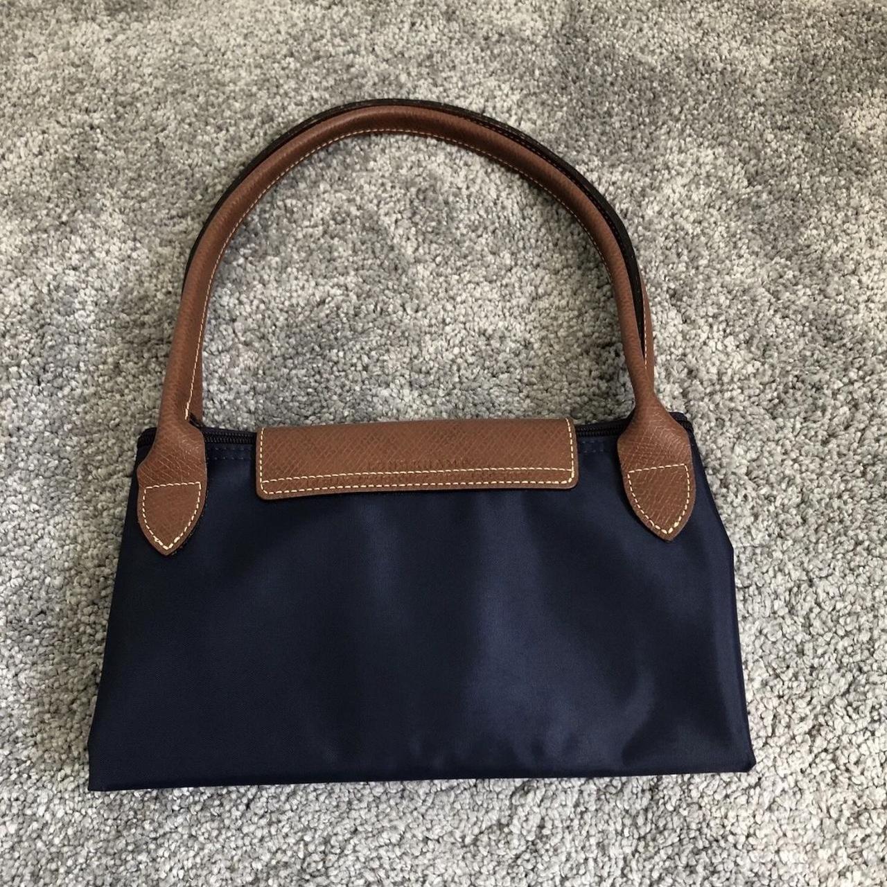 Long champ le pliage navy tote Want gone, never... - Depop