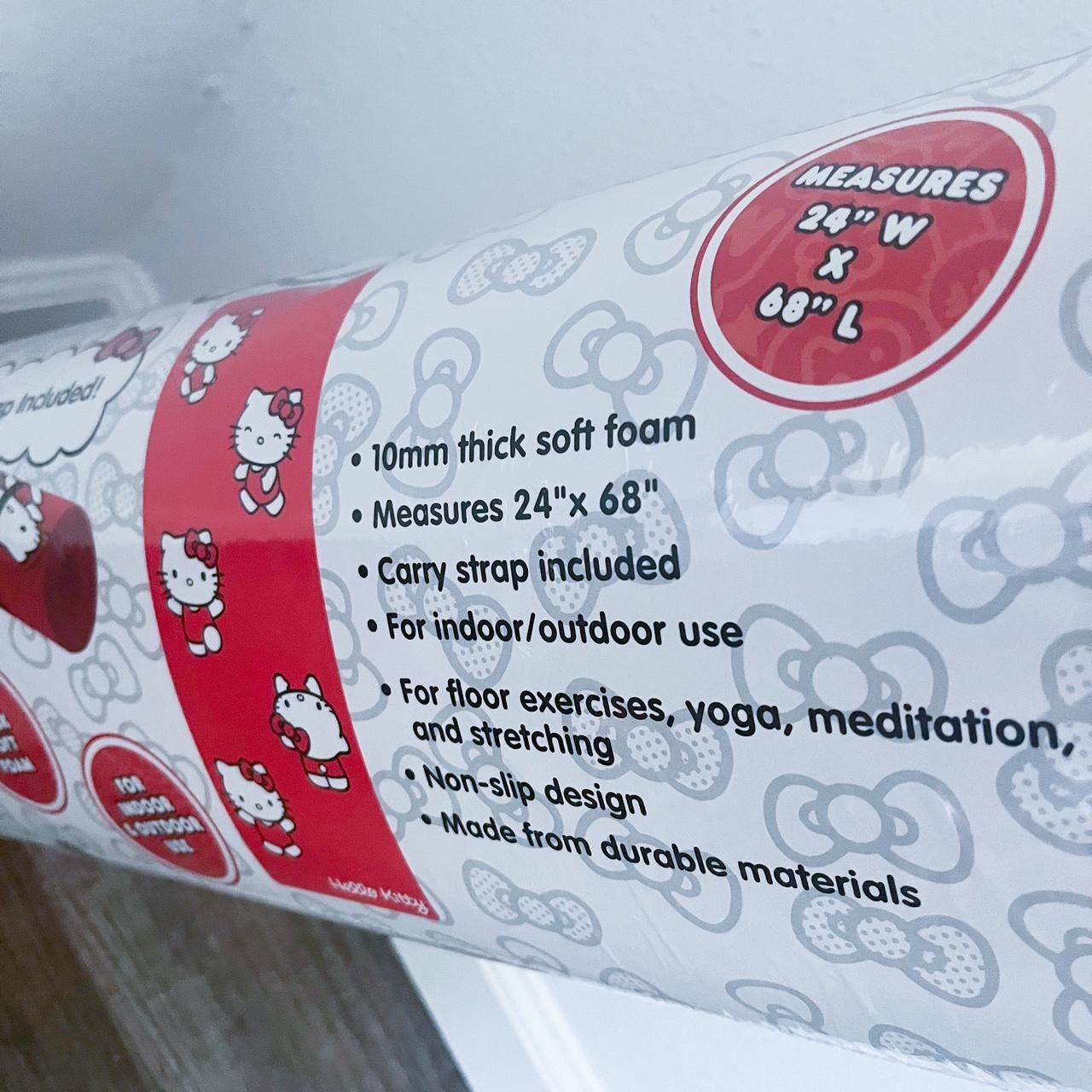 NWT Red Hello Kitty Exercise Mat Will ship with... - Depop