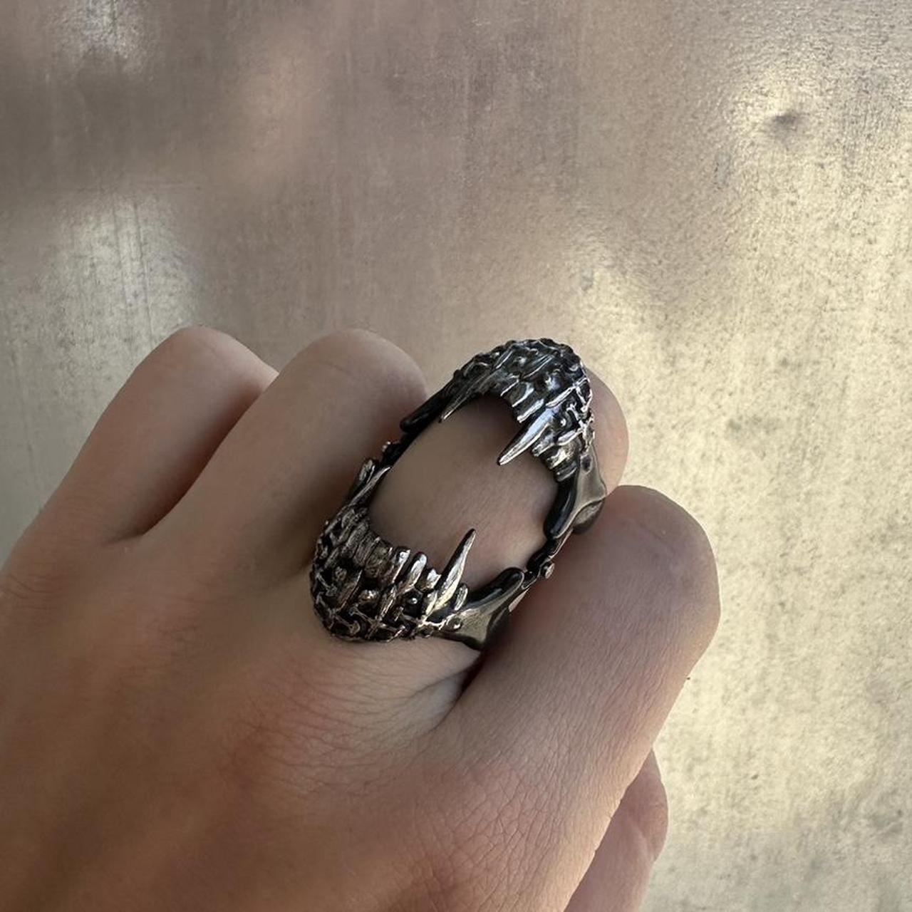 project comte vamp ring size 10 never warn made of... - Depop