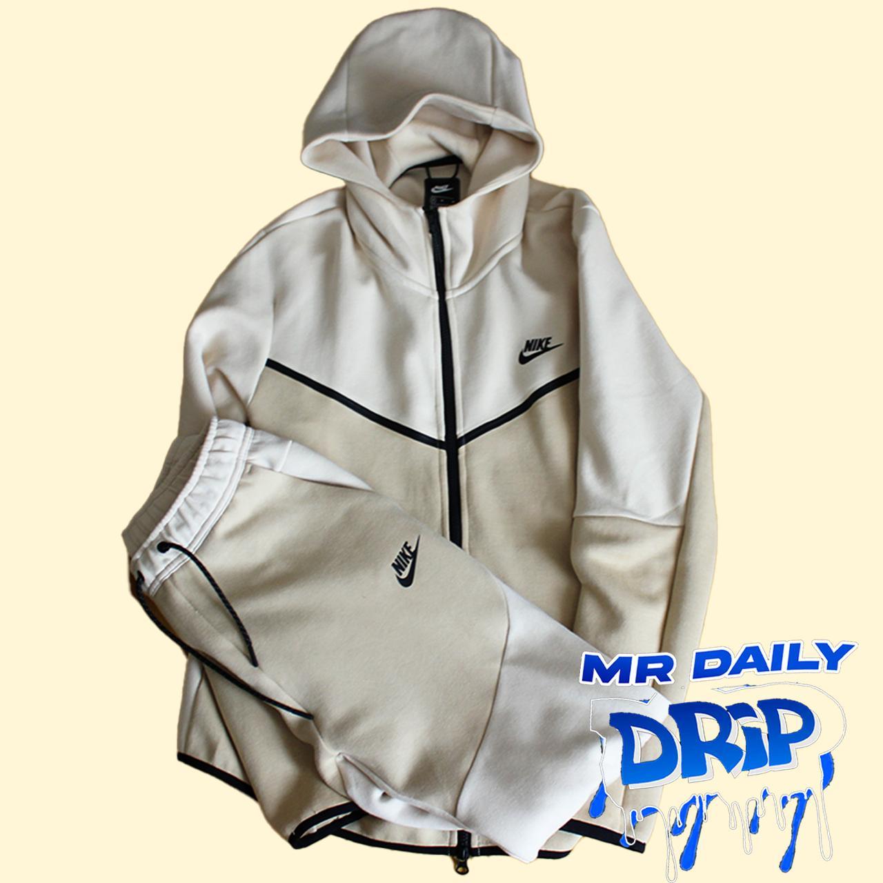 Nike Men's Tan and Cream Jumpsuit | Depop