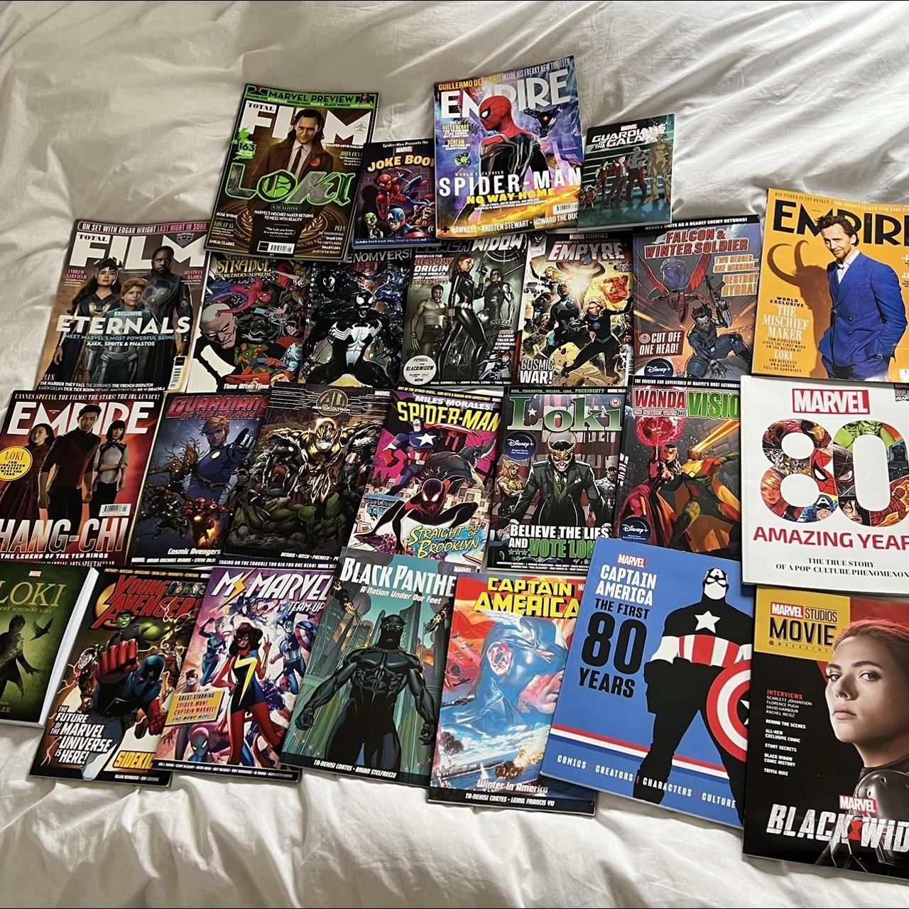 Marvel comic & magazine bundle Worth £300+ x14... - Depop