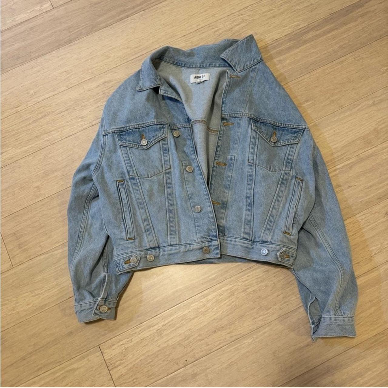 Agolde xs denim jacket - Depop