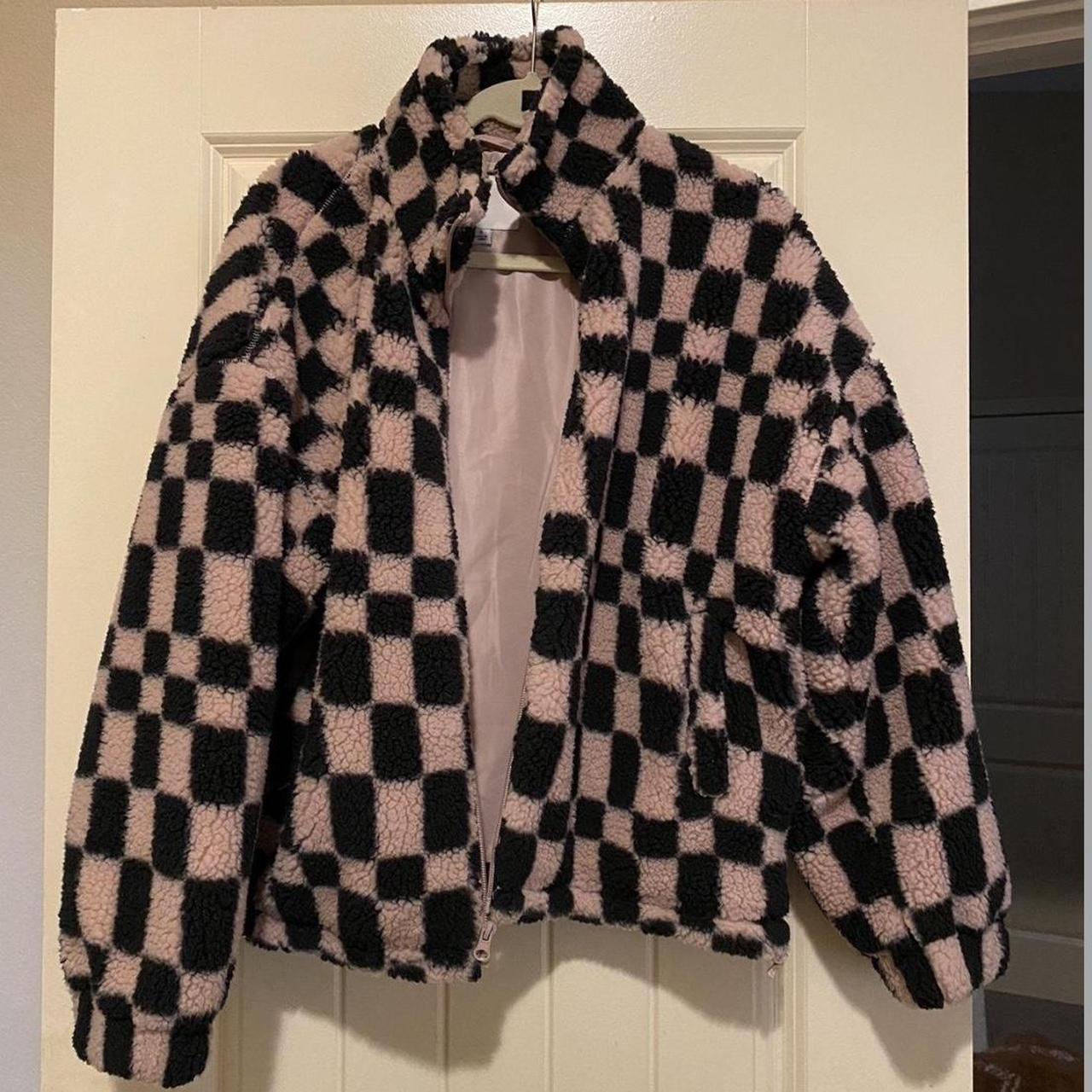A new day from target checkered fleece jacket, looks... - Depop
