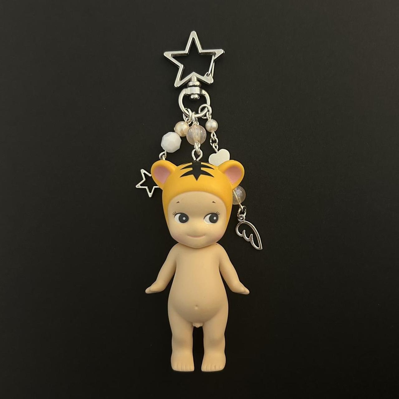 Tiger Sonny Angel keychain handmade Dm for... - Depop