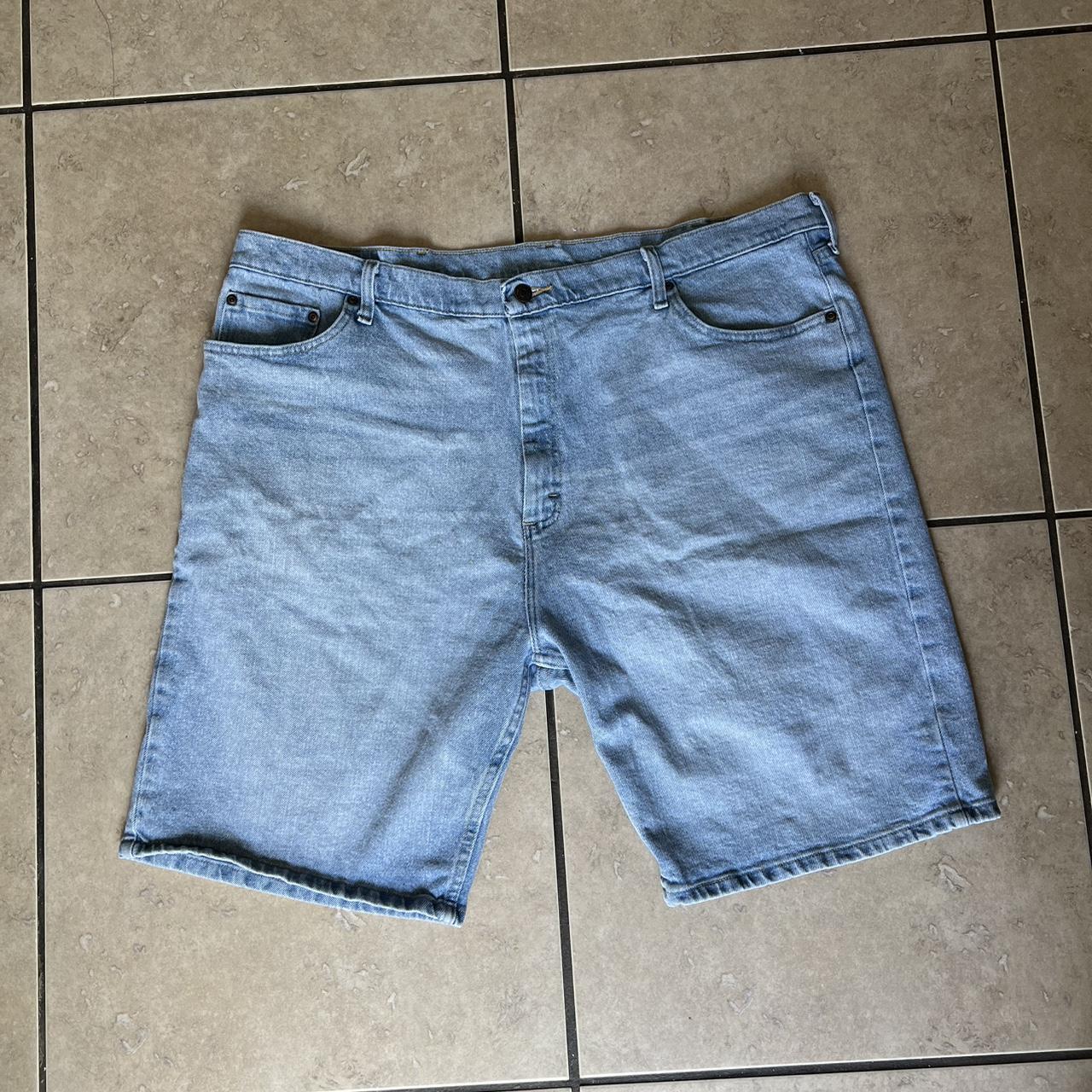 Wrangler jorts size 42 good condition #jorts #skater | Depop
