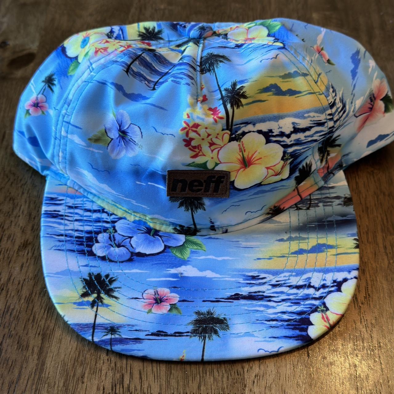 Neff Hawaiian Hat Skateboard Outdoor SnapBack - Depop