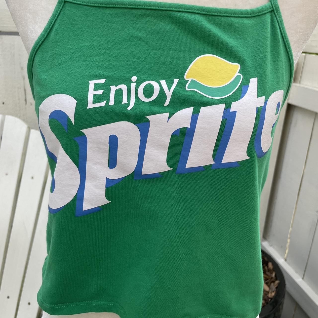 Sprite shirt! Stretchy #sprite #90s #soda #y2k - Depop