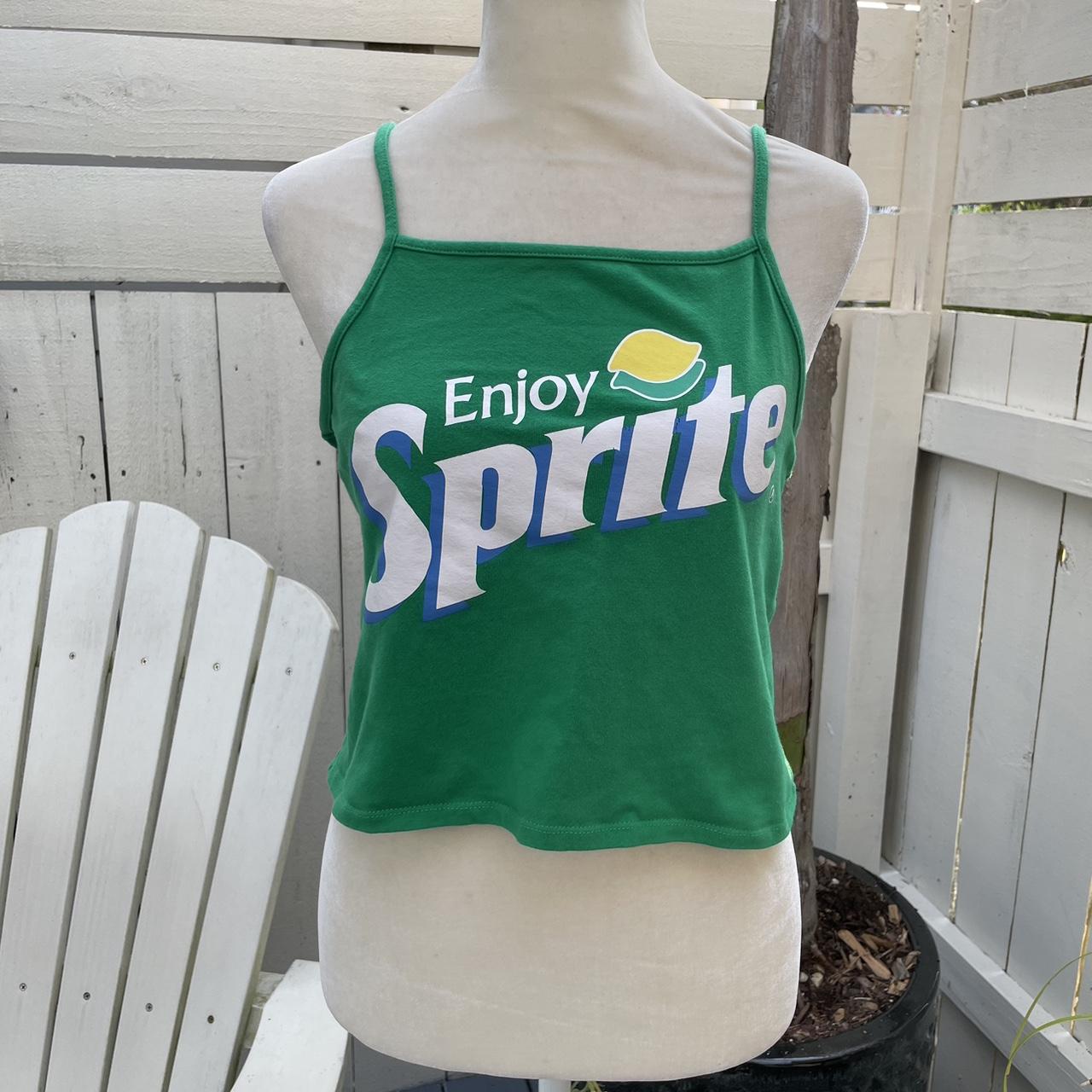 Sprite shirt! Stretchy #sprite #90s #soda #y2k - Depop