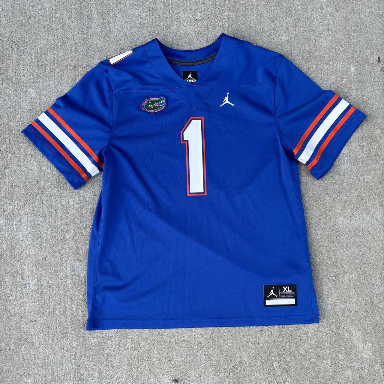 Air Jordan Jersey Mens XL Dri Fit Gators College... - Depop