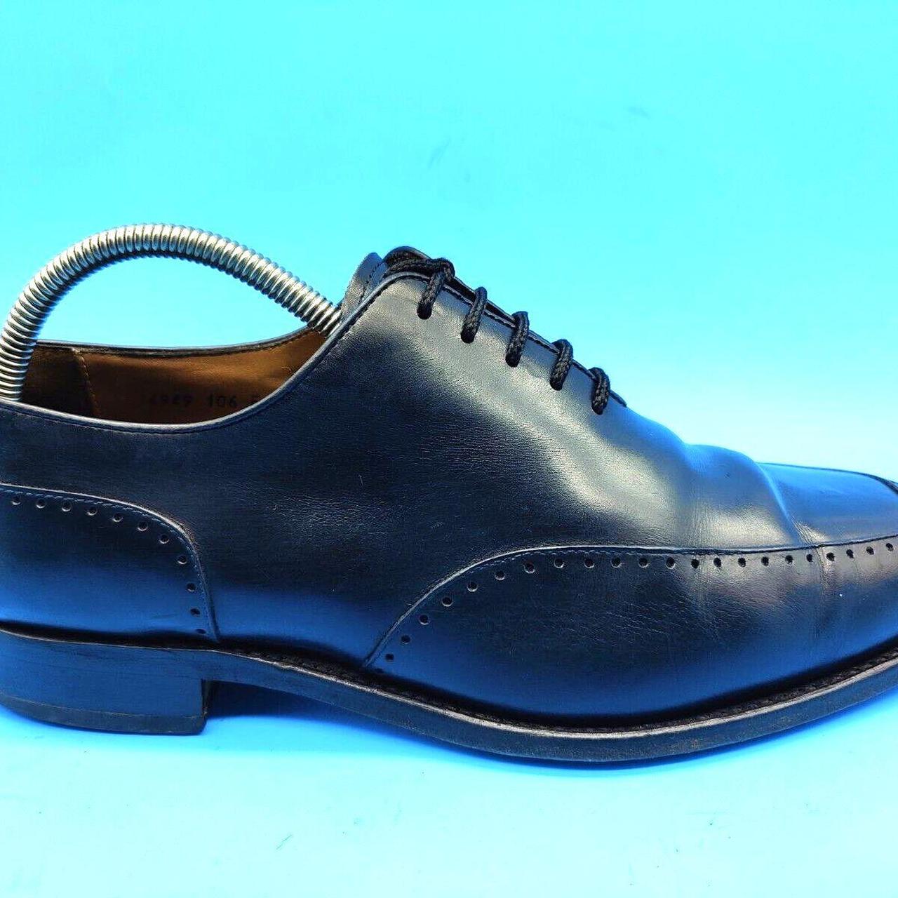 Mack James Vintage Brogues Black Lace Up Leather... - Depop