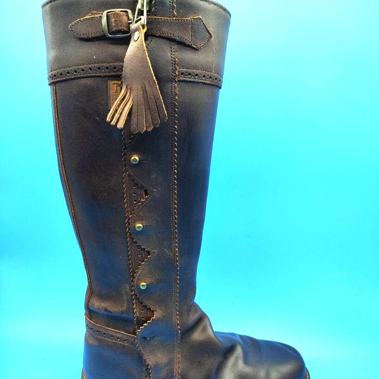 Valverde Del Camino Waterproof Tassel Riding Boots... - Depop