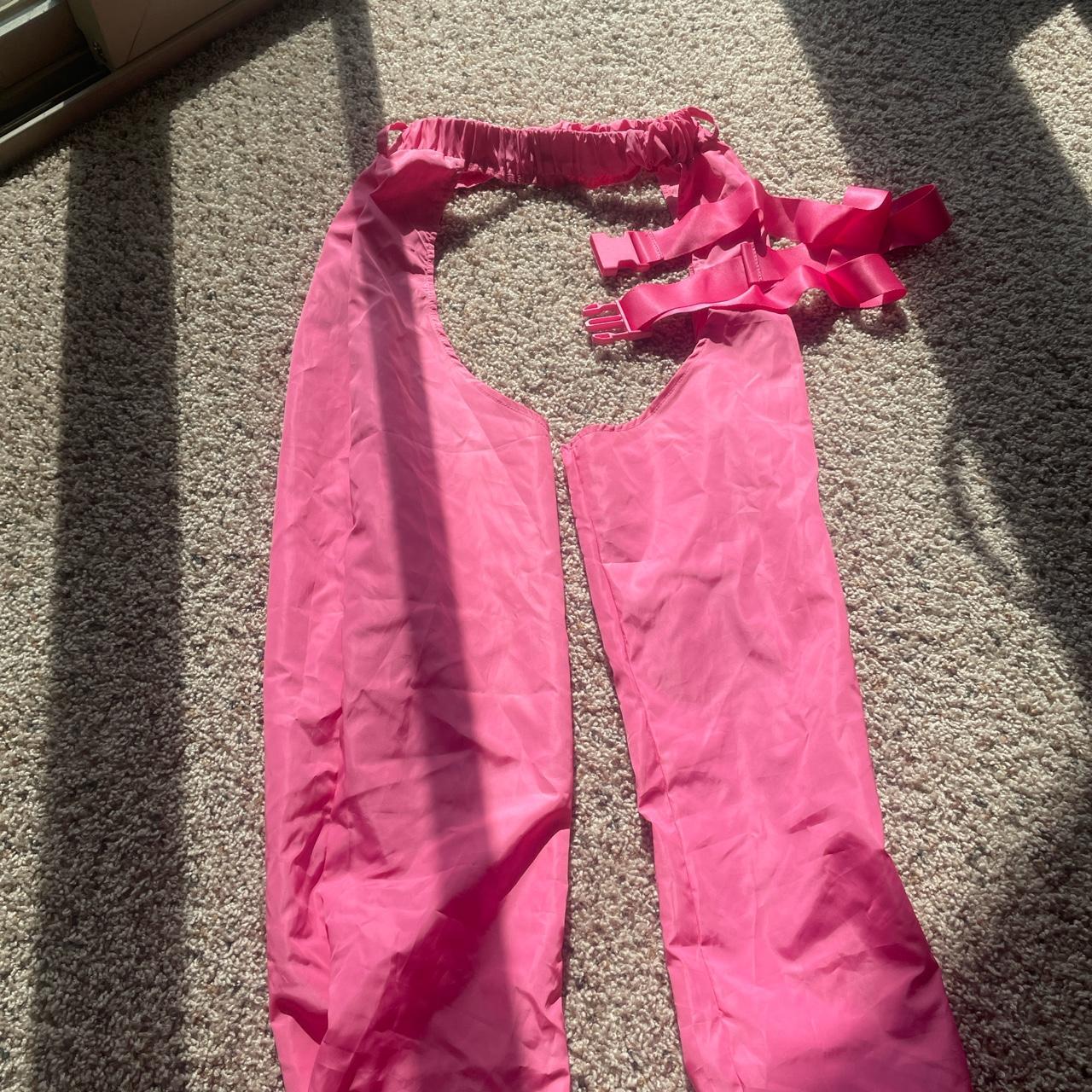 PRETTY PINK CHAPS💕 ⋆｡ﾟ☁︎｡⋆｡ ﾟ☾ ﾟ｡⋆ These are SO... - Depop